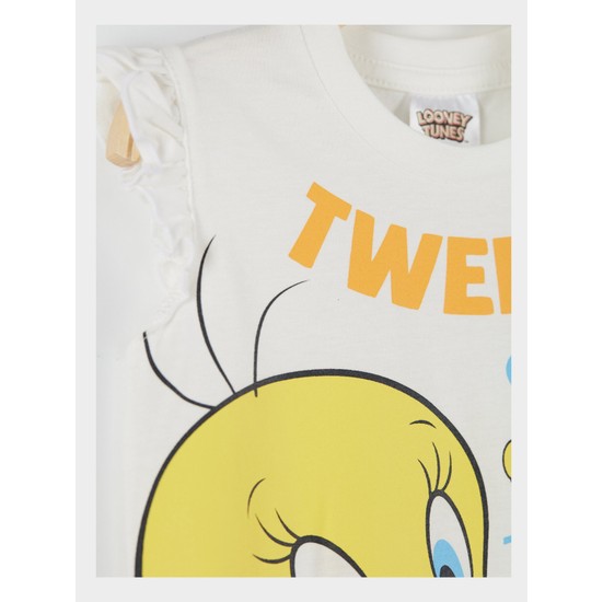 Looney Tunes Tweety Kız Bebek Tişört ve Şort 2'li Takım Fiyatı