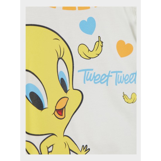 Looney Tunes Tweety Kız Bebek Tişört ve Şort 2'li Takım Fiyatı