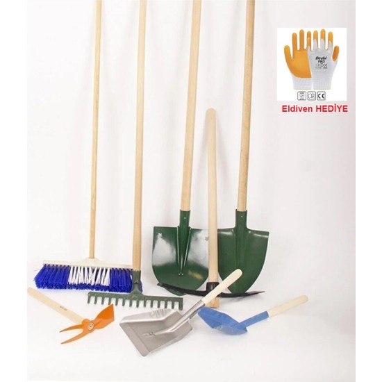 Toptancı Amca Kürek Kazma Eldiven Bahçe Seti 16 Parça Tam Fiyatı