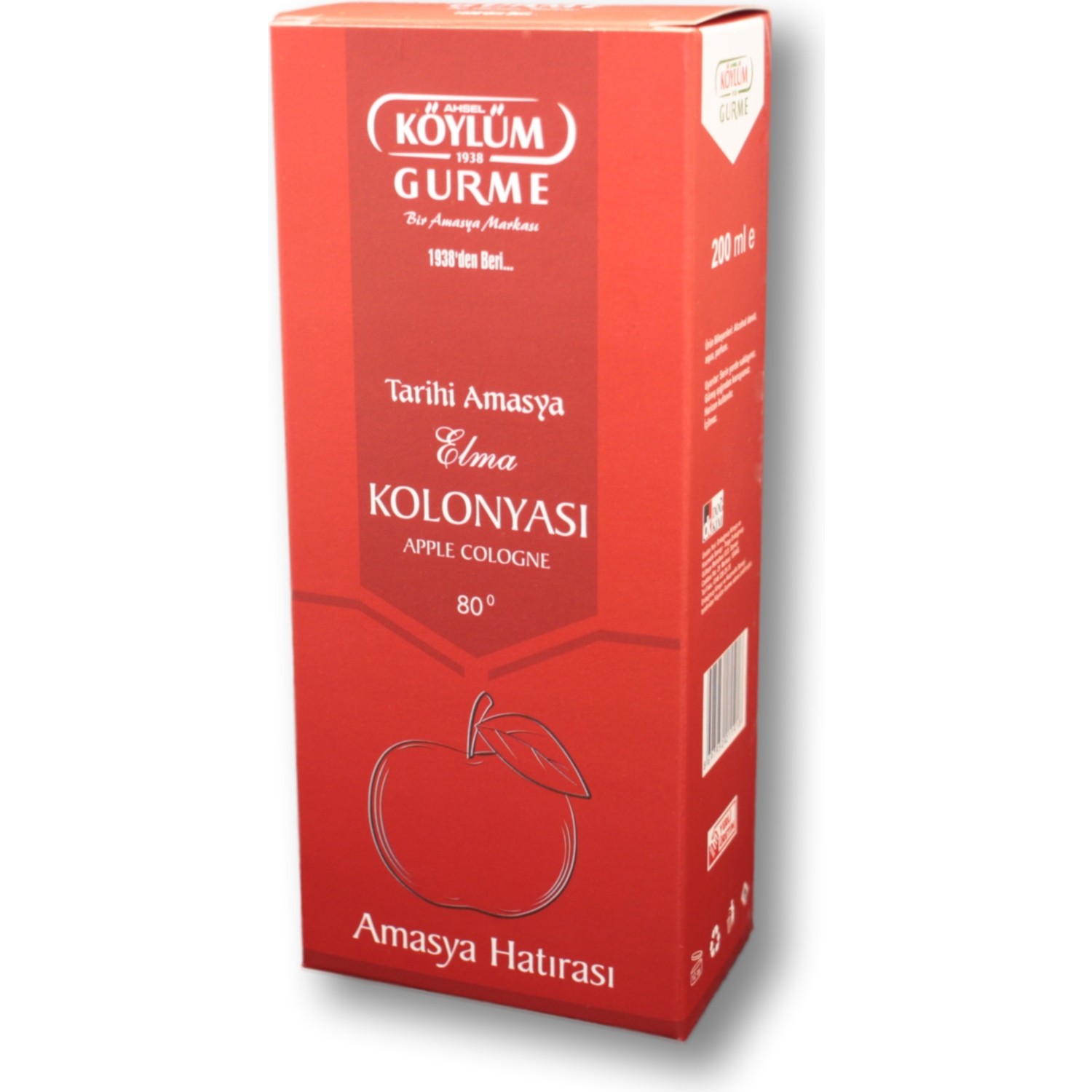 Köylüm Gurme Tarihi Amasya Elma Kolonyası 200 ml Fiyatı
