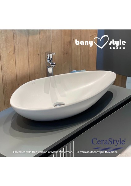 Cerastyle Olive 74 cm Tezgah Üstü Çanak Lavabo Fiyatı