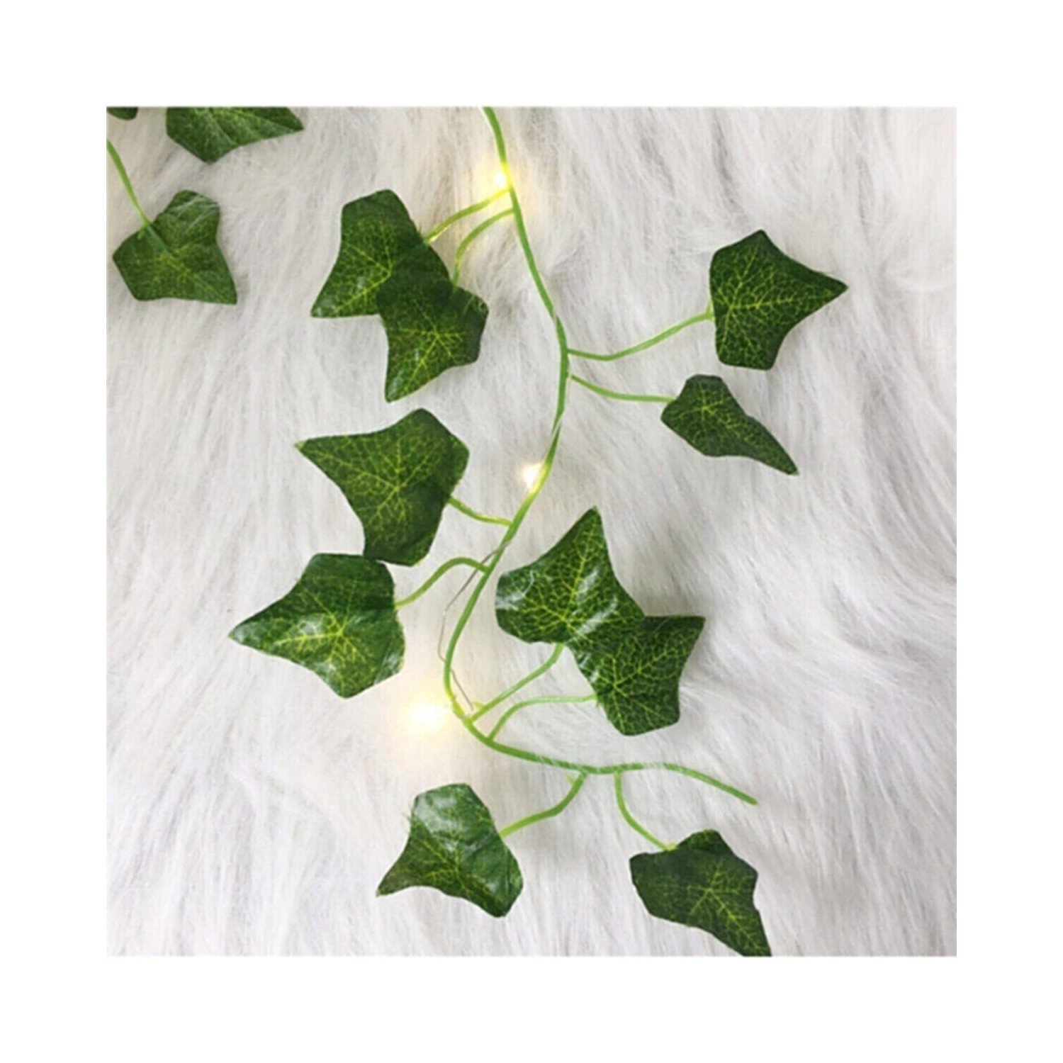 Alshop Yeşil Yapraklı 2 Metre Yapay Sarmaşık Peri LED Işık 3 Fiyatı