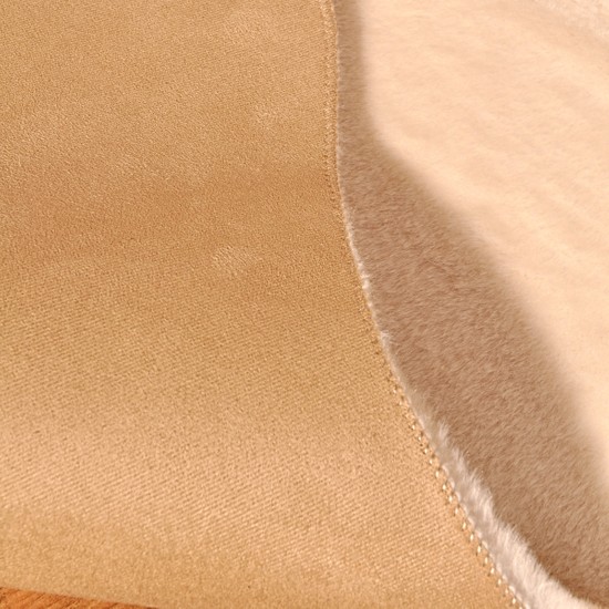 Tappeto Rex Tavşanı Dekoratif Tek Kafa Peluş Post Krem (Tüy Fiyatı