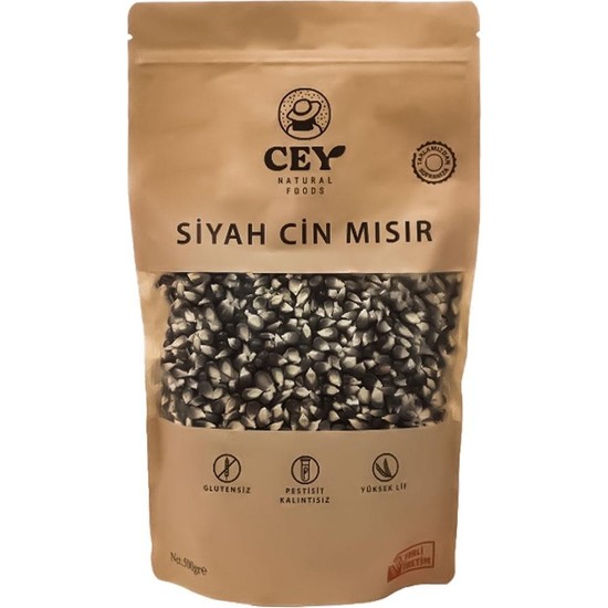Cey Natural Foods Siyah Cin Mısır 500 gr Fiyatı