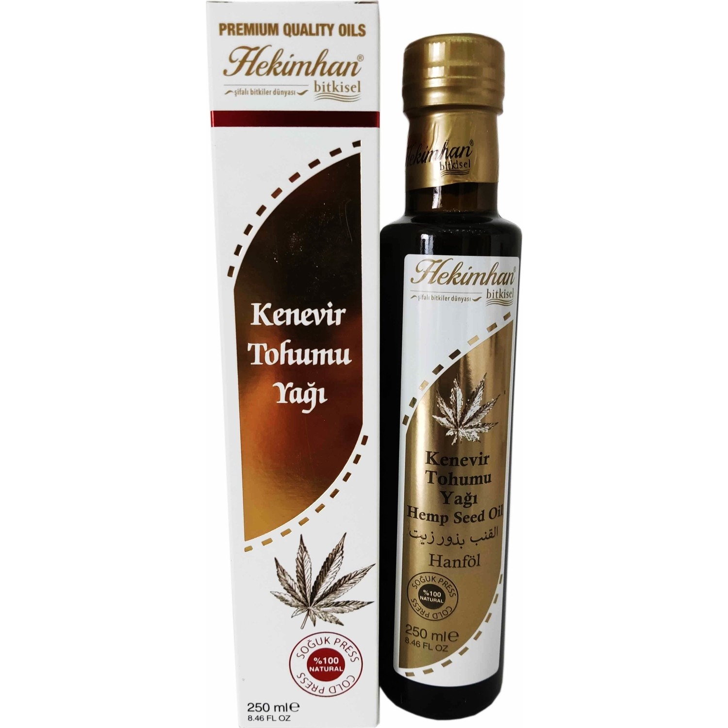 Hekimhan Bitkisel Kenevir Tohumu Yağı 250 ml Fiyatı