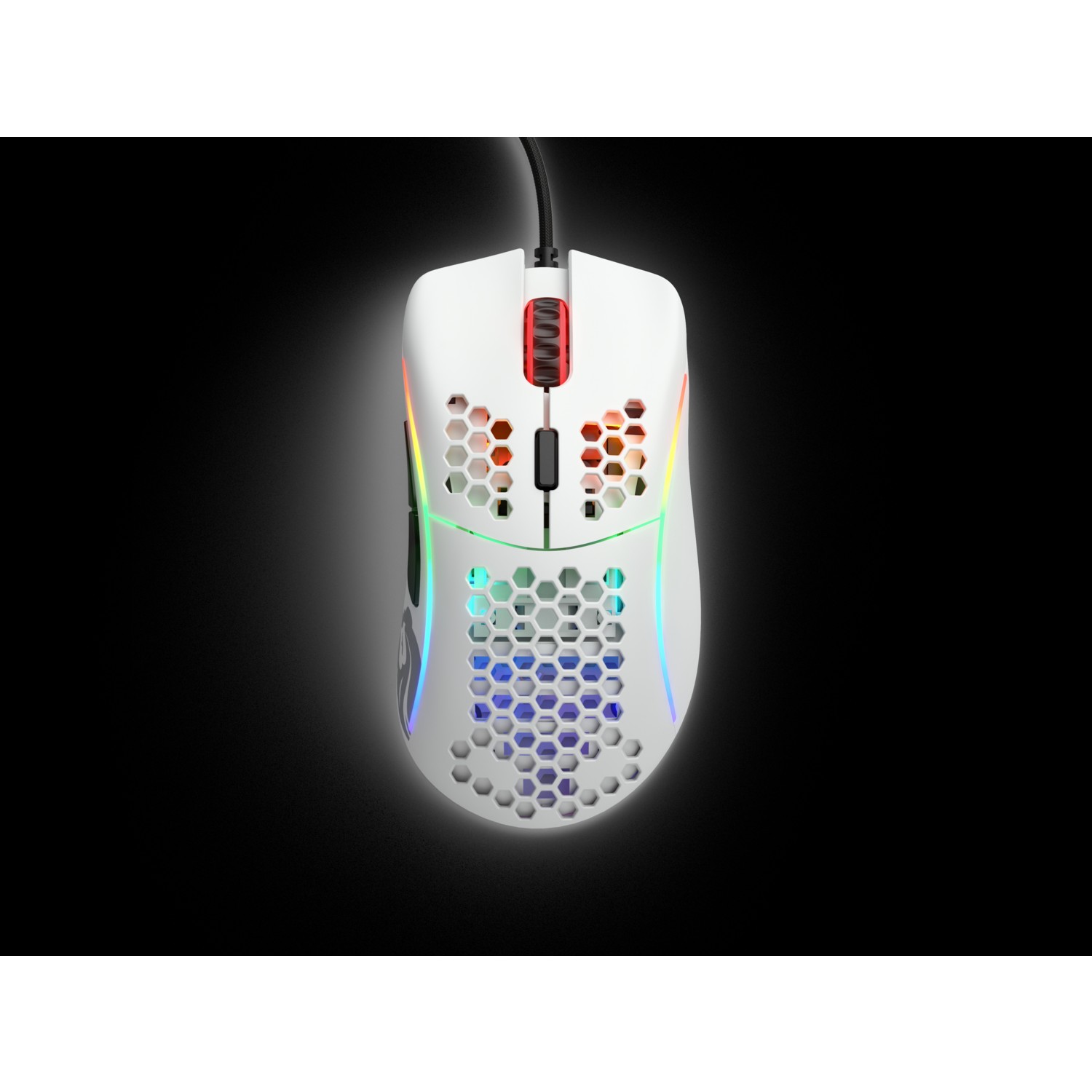 Glorious Model D Kablolu Mat Beyaz RGB Oyuncu Mouse 69Gr Fiyatı