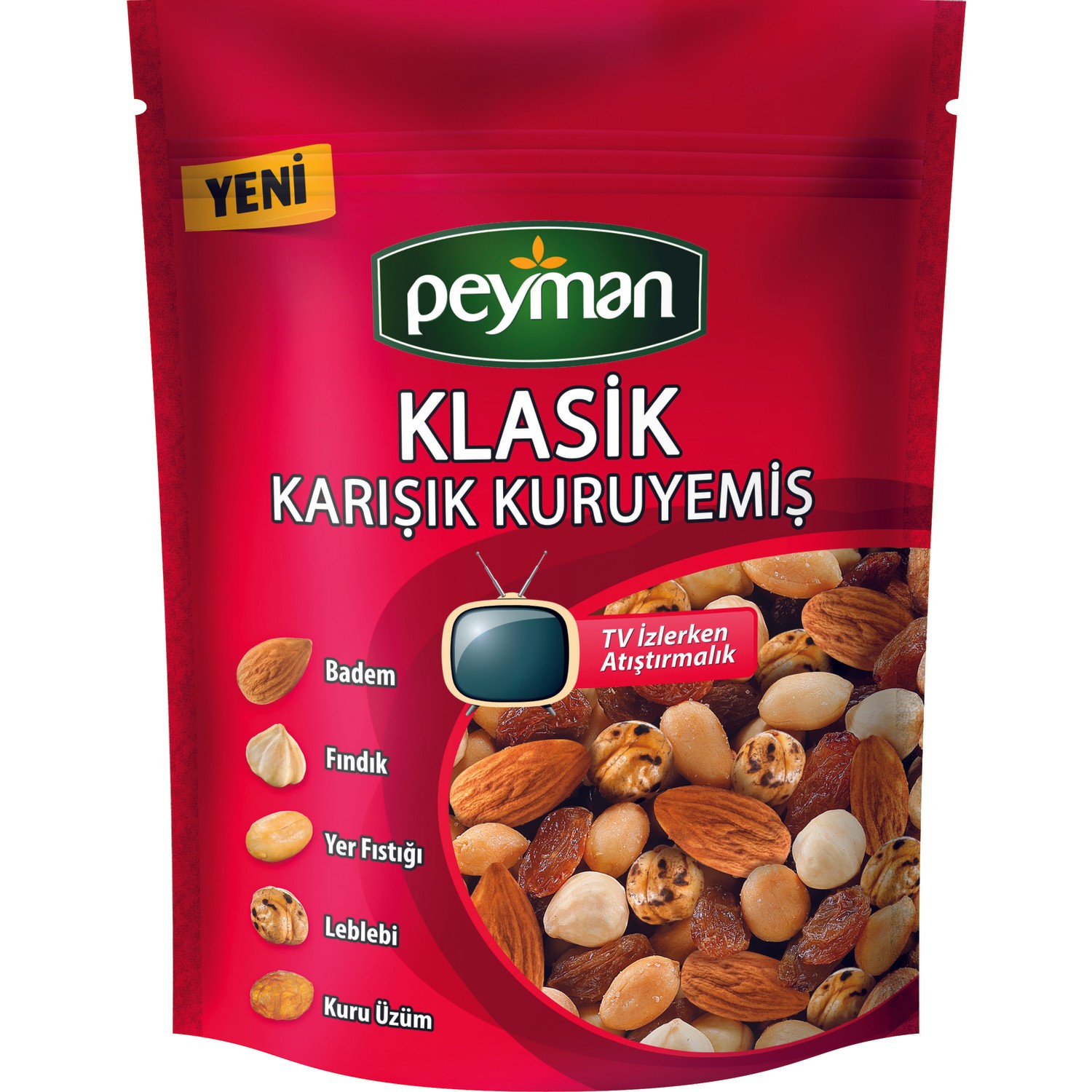 Peyman Peyman Klasik Karışık Kuruyemiş 180G Fiyatı