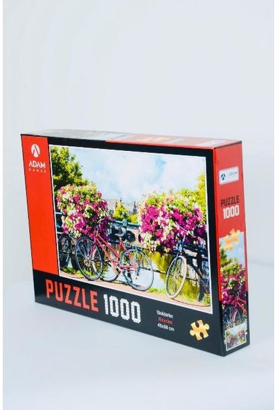Adam Games Bisikletler Puzzle 1000 Parça Adam Games Bisikletler Puzzle 1000 Parça