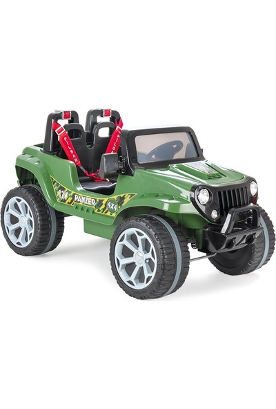 Pilsan Panzer Çift Kişilik 4X4 Akülü Araba 12 Volt