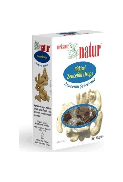 Natur Yoğun Zencefilli Şekerleme 65 gr x 12 adet