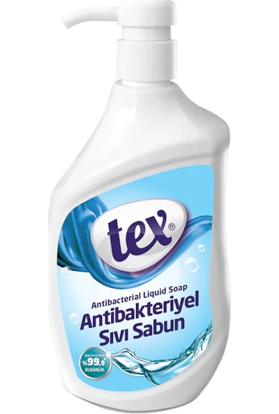 Tex Antibakteriyel Sıvı El Sabunu 750 ml Tex Antibakteriyel Sıvı El Sabunu 750 ml