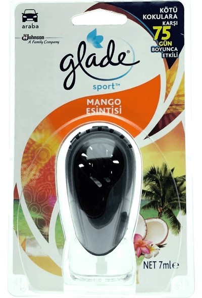 Glade Glade Mango Esintisi Araba Oto Kokusu 75 Gün Etkili Glade Glade Mango Esintisi Araba Oto Kokusu 75 Gün Etkili