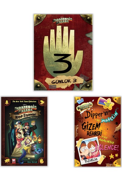Esrarengiz Kasaba Kitaplar Seti 3 Kitap - Alex Hirsch Esrarengiz Kasaba Kitaplar Seti 3 Kitap - Alex Hirsch
