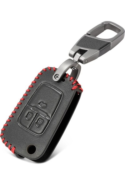 Alisveristime Chevrolet Cruze Captiva Aveo Spark Deri Anahtar Kılıfı