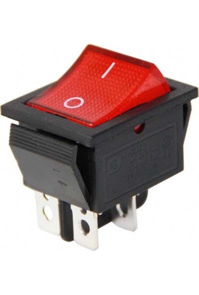 Mykablo Geniş Işıklı Anahtar 4p On-Off Mykablo Geniş Işıklı Anahtar 4p On-Off