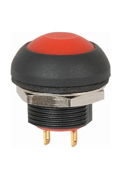 Mykablo Push Buton 12MM Kırmızı