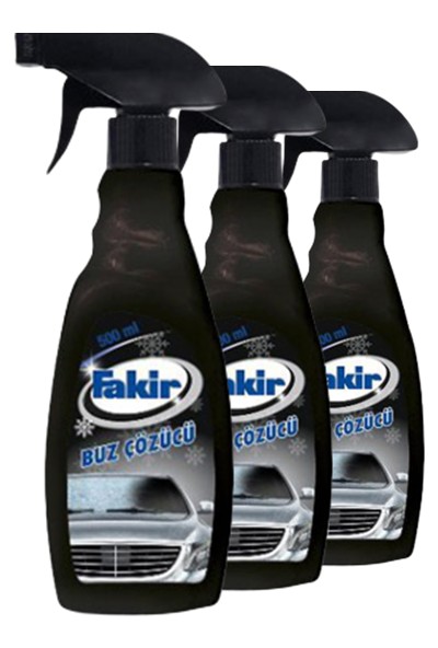 Fakir Buz Çözücü Sprey 500 ml 3 Adet