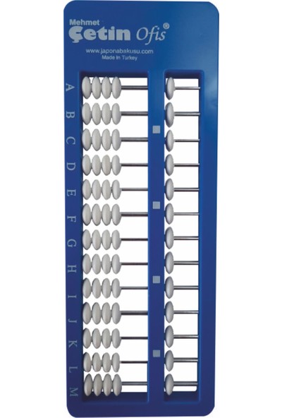 Çetin Ofis Japon Soroban Abaküs Mavi
