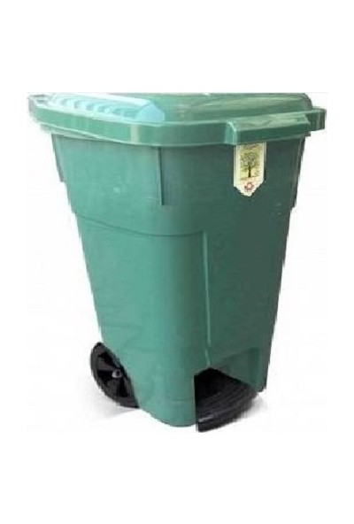 Violet Tekerlekli Pedallı Çöp Konteyneri 60 lt Yeşil Violet Tekerlekli Pedallı Çöp Konteyneri 60 lt Yeşil