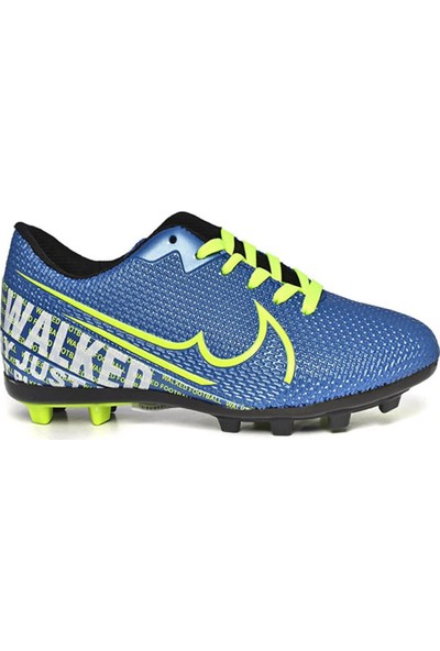Walked Mavi Krampon Erkek Çocuk Futbol Ayakkabısı 604