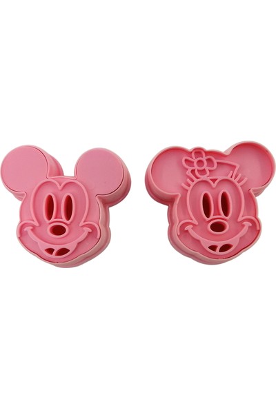 Mk Mickey Mouse Kurabiye Kalıbı 2 Parça
