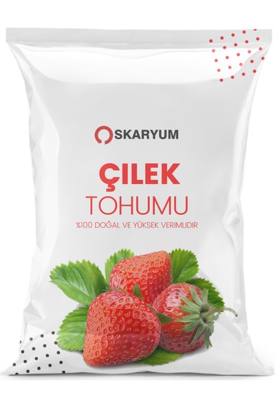 Agrotohum Oskaryum Çilek Tohumu