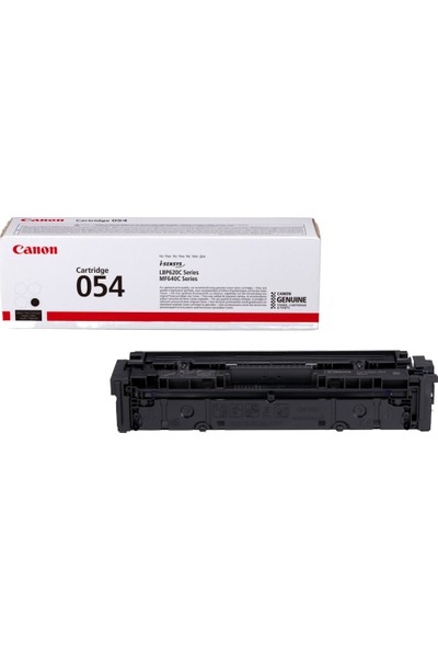 Canon CRG 054 Orj. MF645CX MF641CX Siyah Toner