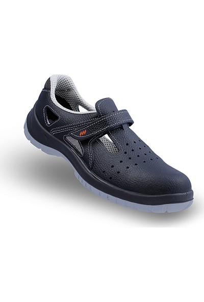 Mekap Jeriko 234R Siyah Sandalet İş Ayakkabısı No: 45