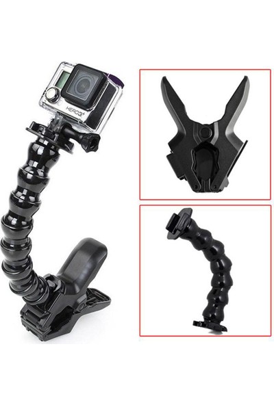 Aksiyon Butik Kamera Jaws Esnek Mandal Kuğu Boynu Aksiyon Butik Kamera Jaws Esnek Mandal Kuğu Boynu
