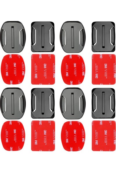 Aksiyon Butik Kamera 4 Düz 4 Eğimli Bağlantı Aparatı