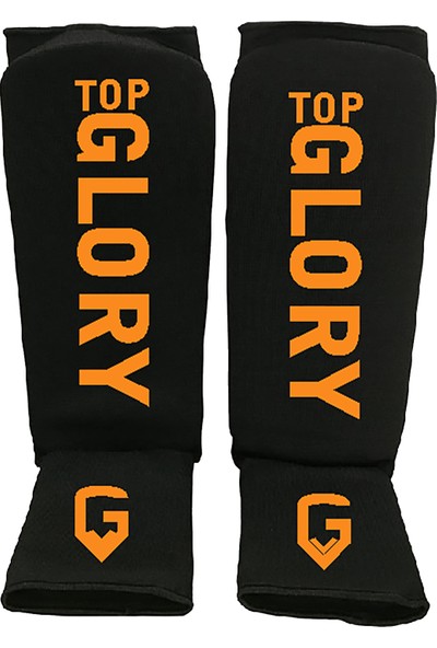 Top Glory Muay Thai Kick Boks, Mma Ayak Kaval Koruyucu Siyah Turuncu Top Glory Muay Thai Kick Boks, Mma Ayak Kaval Koruyucu Siyah Turuncu