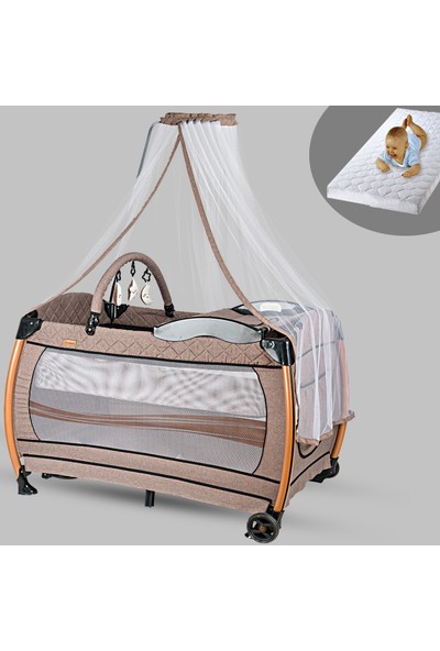 Baby Home 610 Weenle Tüllü 70x110 Bebek Oyun Parkı Park Yatak Beşik + Yatak Baby Home 610 Weenle Tüllü 70x110 Bebek Oyun Parkı Park Yatak Beşik + Yatak