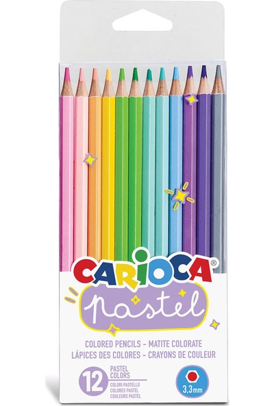 Carioca 43034 Pastel Kuru Boya 12'li