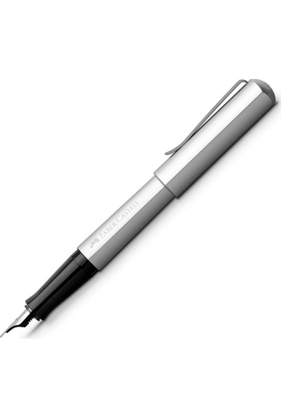 Faber-Castell 5191150510 Hexo Dolma Kalem Gümüş Faber-Castell 5191150510 Hexo Dolma Kalem Gümüş