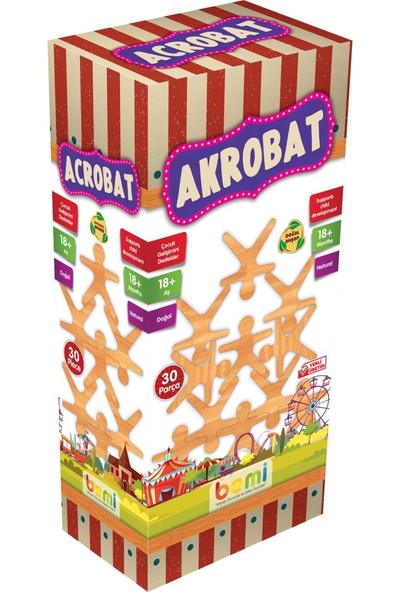 Bemi Akrobat Denge Oyunu (Acrobats)