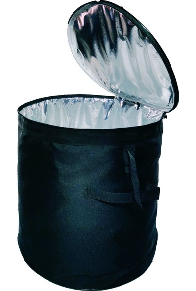 Carneil Sıcak Soğuk Korumalı 55 Litre Alüminyum Folyo Kaplı Kamp Piknik Seyahat Çantası Siyah SN261 Carneil Sıcak Soğuk Korumalı 55 Litre Alüminyum Folyo Kaplı Kamp Piknik Seyahat Çantası Siyah SN261