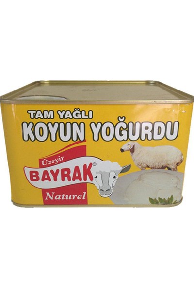 Bayrak Karapınar Koyun Yoğurdu Isli 3 kg Bayrak Karapınar Koyun Yoğurdu Isli 3 kg
