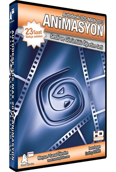 Sanal Öğretim 3ds Max Animasyon Video Eğitim Seti