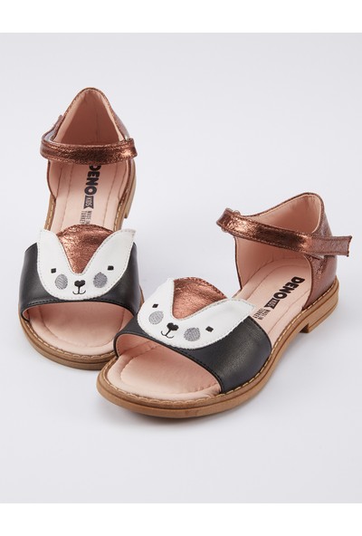 Denokids Kedi Kız Çocuk Sandalet