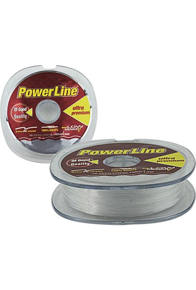 Powerline Ultra Premium Soft 100M Copolymer Olta Misinası Powerline Ultra Premium Soft 100M Copolymer Olta Misinası