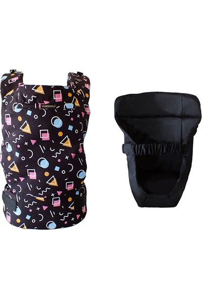 MamadusBaby Ergonomik Kanguru Geometrik Desen (0-4 Yaş)