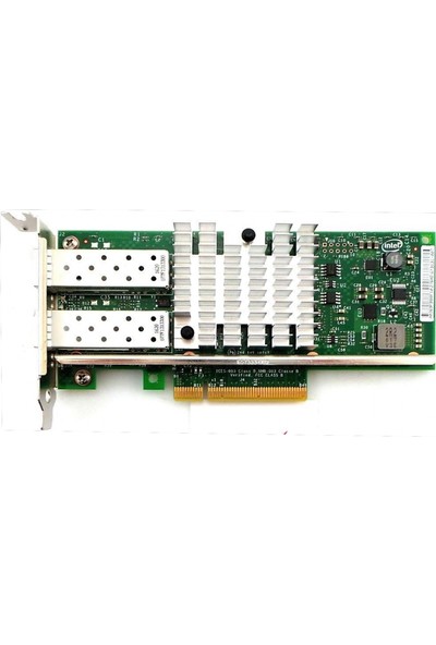 Intel Intel® X520-DA2 10GBE Dual Port Sfp+ Ethernet Kart E10G42BTDA Intel Intel® X520-DA2 10GBE Dual Port Sfp+ Ethernet Kart E10G42BTDA