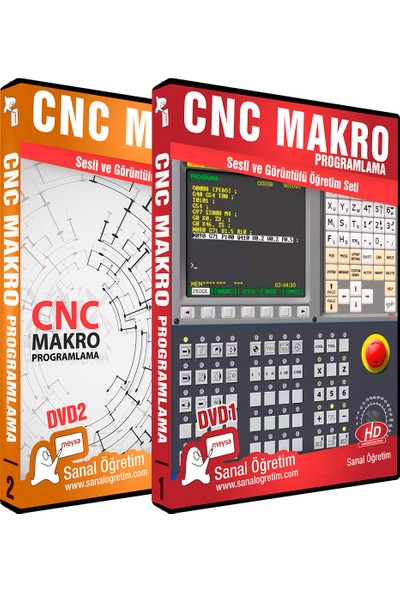 Sanal Öğretim Cnc Makro Programlama Video Eğitim Seti Sanal Öğretim Cnc Makro Programlama Video Eğitim Seti