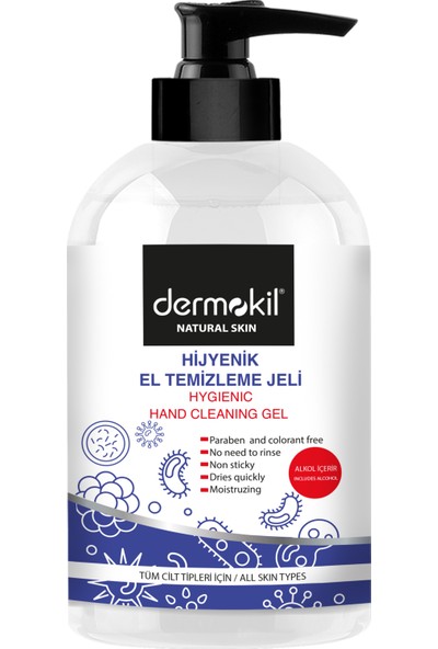 Dermokil El Temizleme Jeli 500 ml