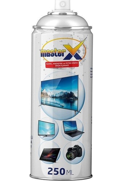 Masterx LCD Ekran Temizleme Köpüğü 250ML + Bez Masterx LCD Ekran Temizleme Köpüğü 250ML + Bez
