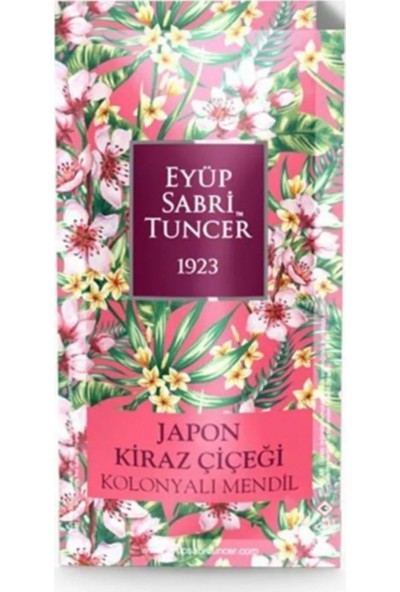 Kolonyalı Mendil Japon Kiraz Çiçeği 150 Adet