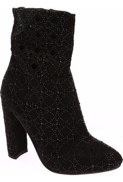 Guja 19K193 Kadın Kristal Taşlı Bilek Üstü Bot