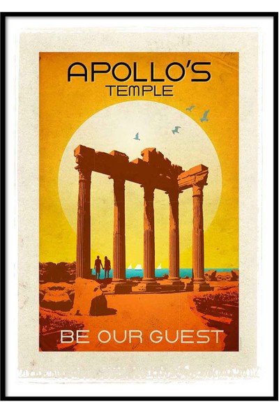 Beril Yamaç Design Studio Apollo Vintage Reprodüksiyon Poster Beril Yamaç Design Studio Apollo Vintage Reprodüksiyon Poster