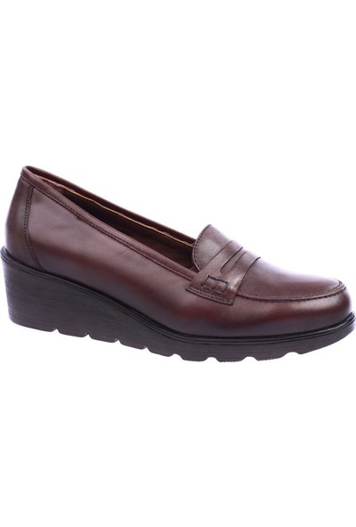 Dgn 4065 Kadın Dolgu Taban Oxfort Ayakkabı 20Y