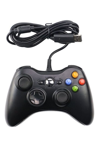 Dobe Microsoft Xbox 360 Kablolu Oyun Kolu Gamepad PC Uyumlu Dobe Microsoft Xbox 360 Kablolu Oyun Kolu Gamepad PC Uyumlu